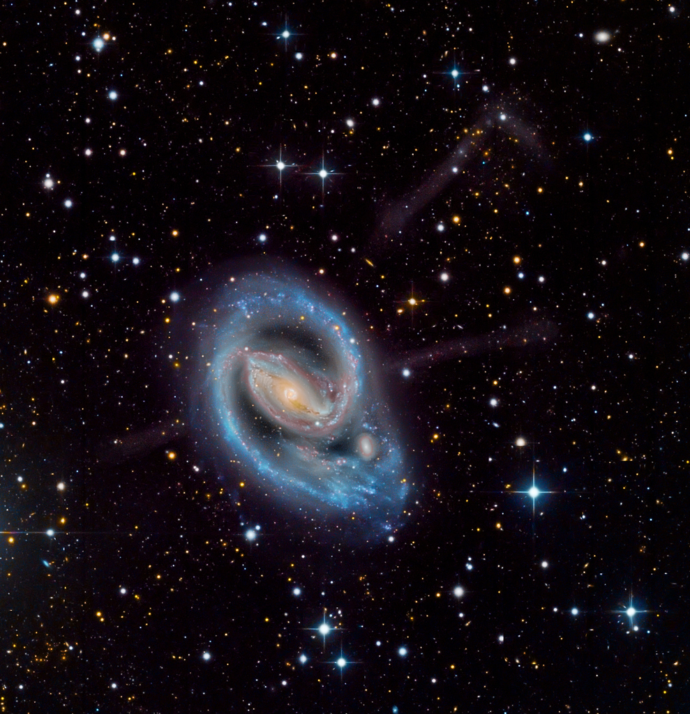 NGC 1097 in LRGB_Ha @Obstech, El Sauce, Chile - Your Shot with Voyager ...